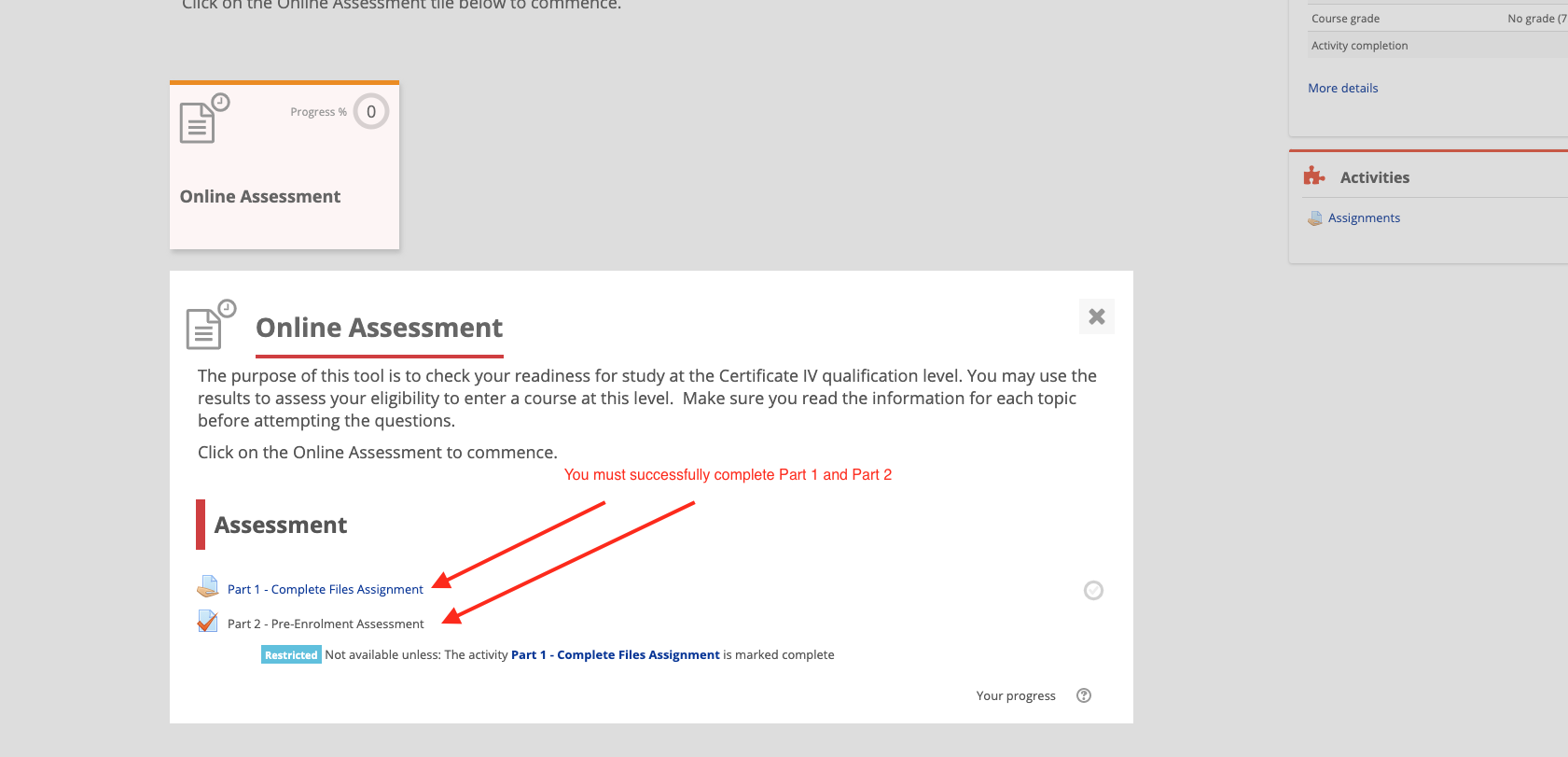 Why Are Units In My Course Restricted REAA